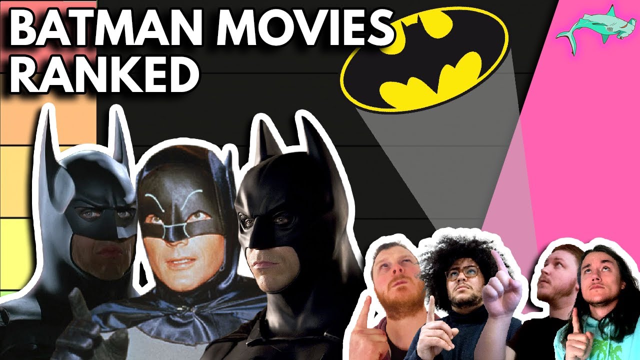 Ranking Every Batman Film | Tier List - YouTube