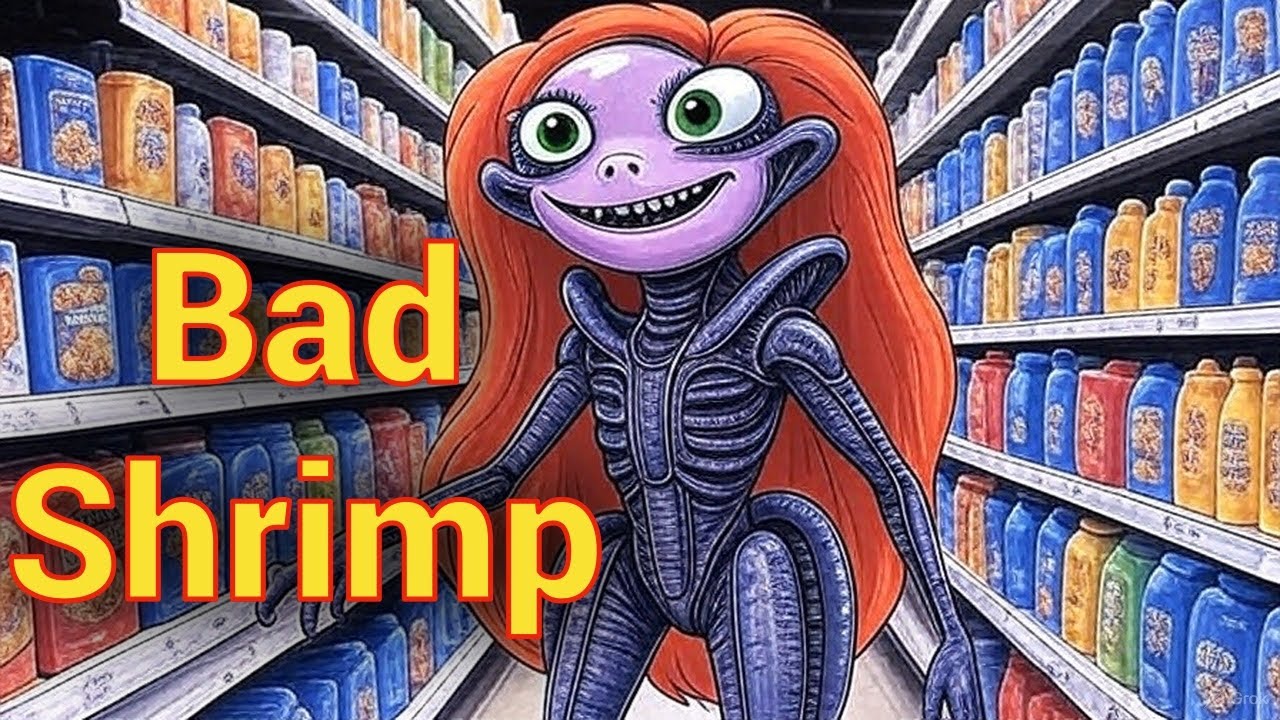 Mrs Flu ate the shrimp - YouTube