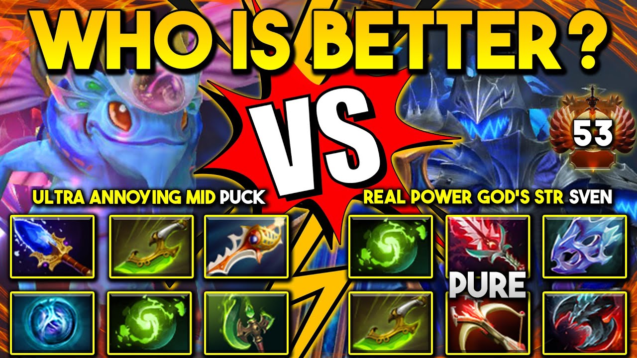 WHO IS BETTER ? | Ultra Annoying Mid Puck Versus Real Power of GOD ...