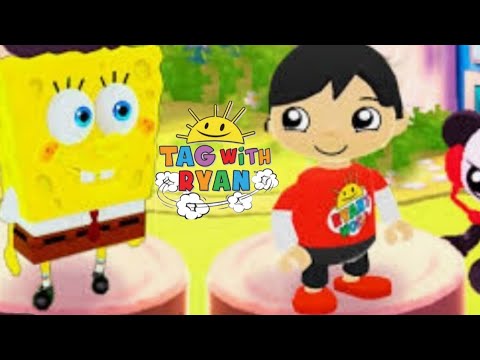 Tag With Ryan Unlocks Spongebob Squarepants - YouTube