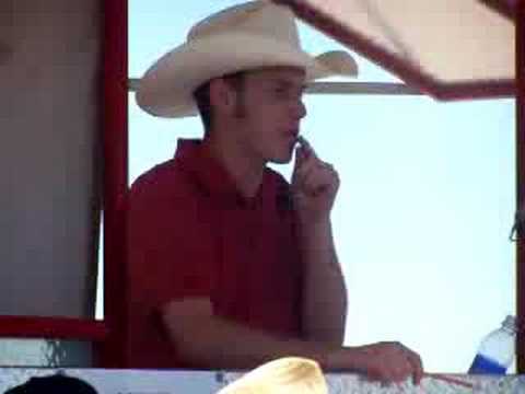 Fast talker Mitch Jordan auctioneer farm auction - YouTube
