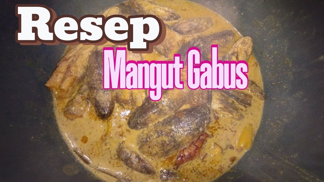 ♥️ ternyata bikin mangut gabus mantap dan lezat - YouTube