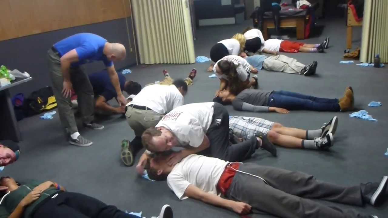 Lifeguarding Drill Primary Assessment Opening The Airway In The lifeguarding-drill-primary-assessment-opening-the-airway-in-the