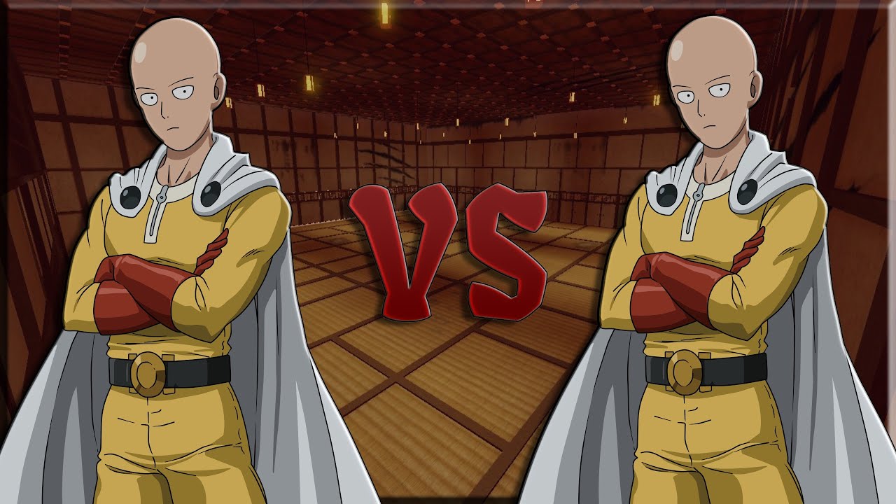 Saitama VS Saitama (Minecraft Mods) - YouTube