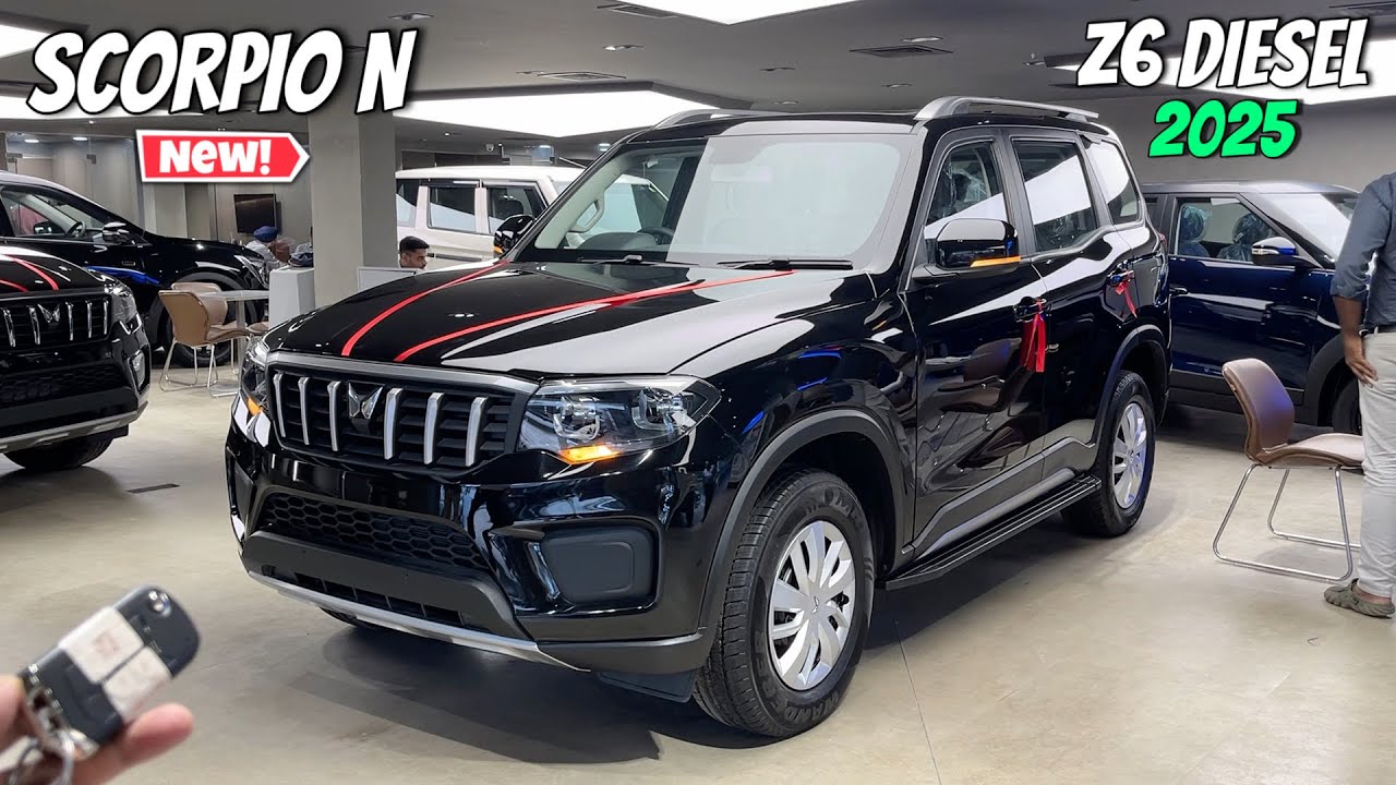 Mahindra Scorpio N Z6 2025 ️ | New Scorpio N Mid Model | Scorpio N 2025 ...