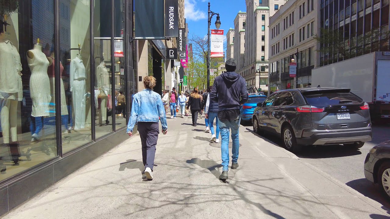Beautiful Moments Captured in Downtown Montreal - Spring 2023! [4K ...