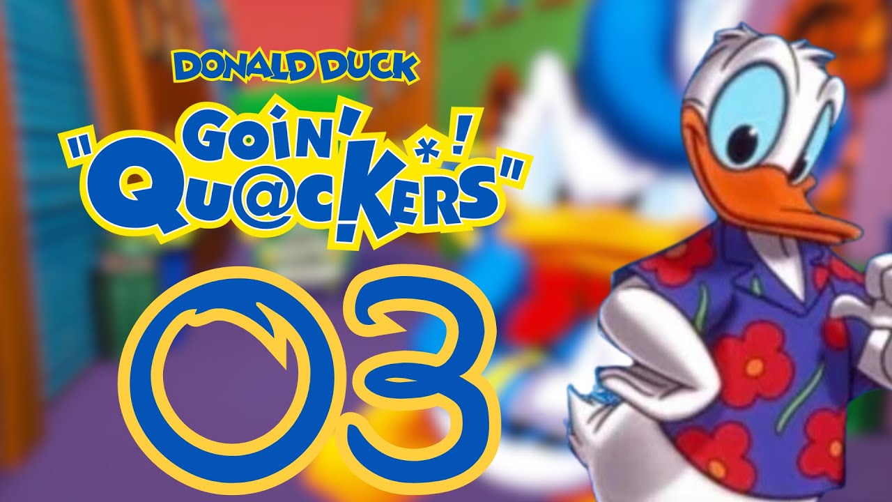 Let's Play Donald Duck Goin Quackers - Part 3 Duckberg | 100% ...