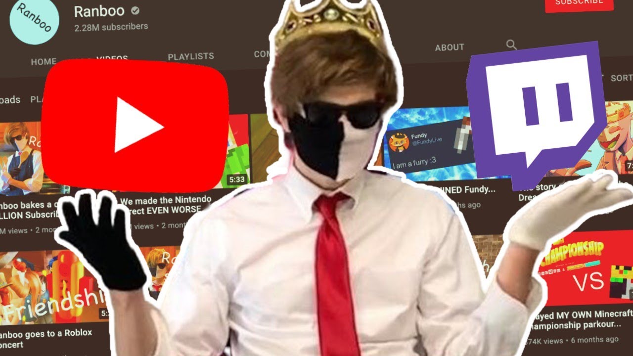 Ranboo talks about his YouTube and Twitch origin story! - YouTube