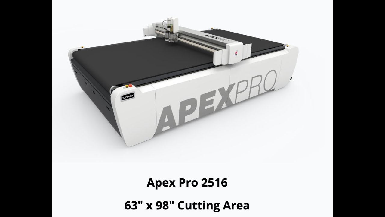 Apex Pro Digital Flatbed Cutter Part 1 ( Español ) - YouTube