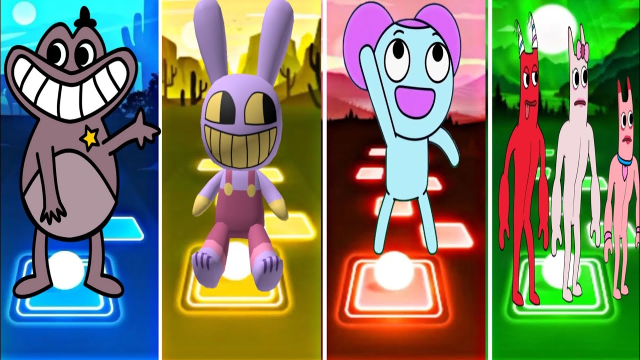 Sheriff Toadster🆚Jax The Amazing Digital Circus🆚Pibby🆚Garten of BanBa ...