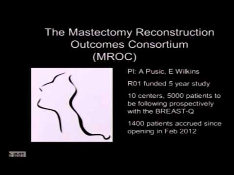 Andrea Pusic - The Breast Q Reconstructive breast surgery from the ...