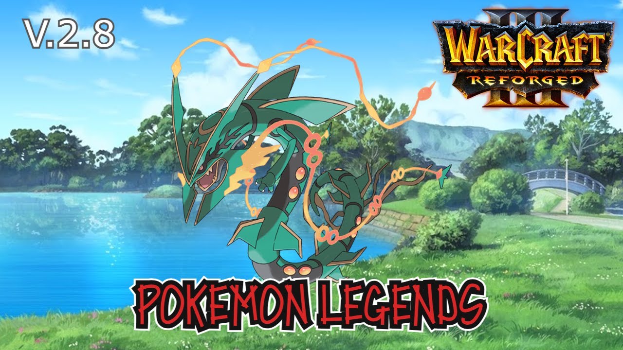 ALL MEGA COMING FEAT LEGENDARY RAYQUAZA !! Pokemon Legends - WARCRAFT 3 ...