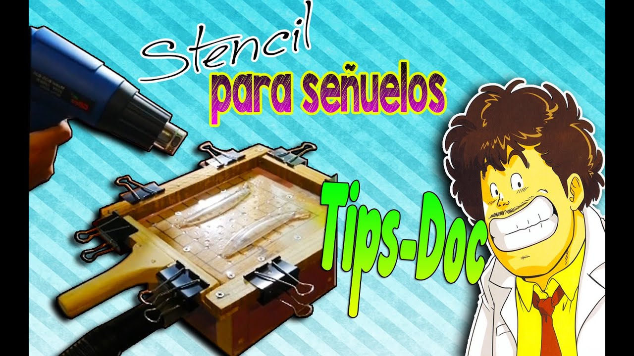 Plantillas para Señuelos, Tips-Doc de Piscari Duncan - YouTube