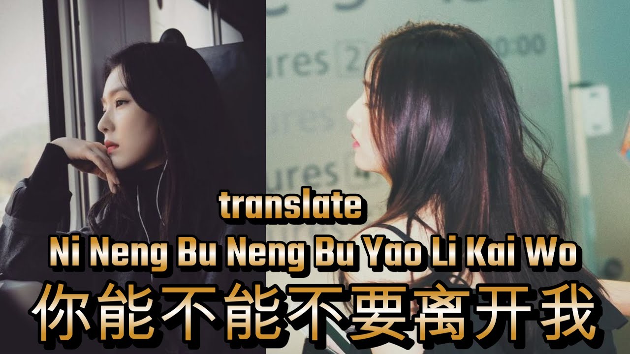 Ni Neng Bu Neng Bu Yao Li Kai Wo 你能不能不要离开我 - YouTube