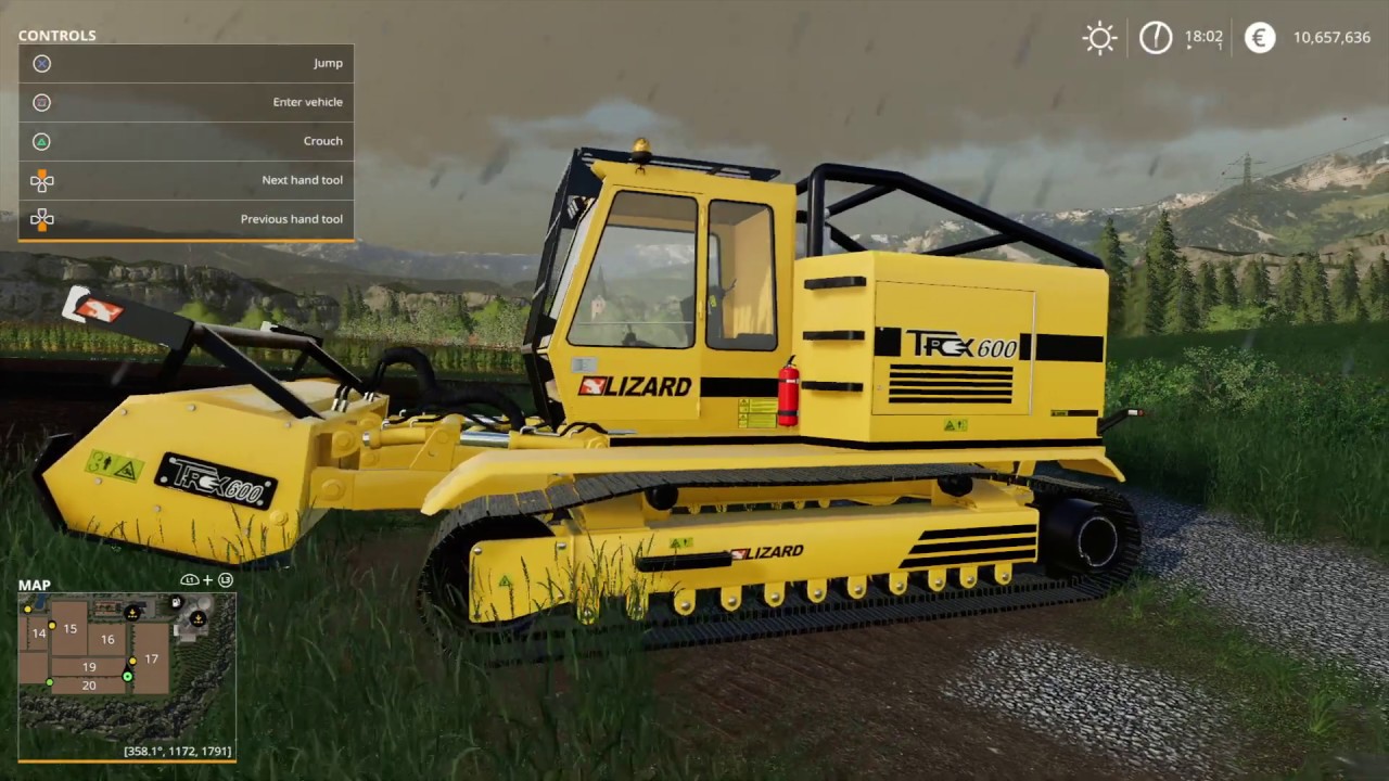 Farming Simulator 19 - Tutorial- How To Remove Trees & Tree Stumps ...