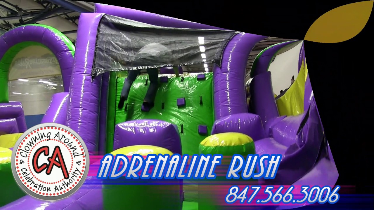 Adrenaline Rush Inflatable Rental...For Your Event! - YouTube