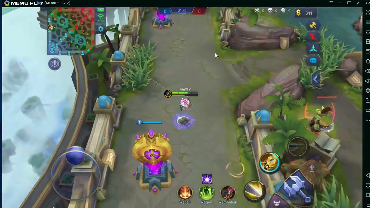 How to Play WideScreen Mobile Legends: Bang bang on Pc with Screen ...