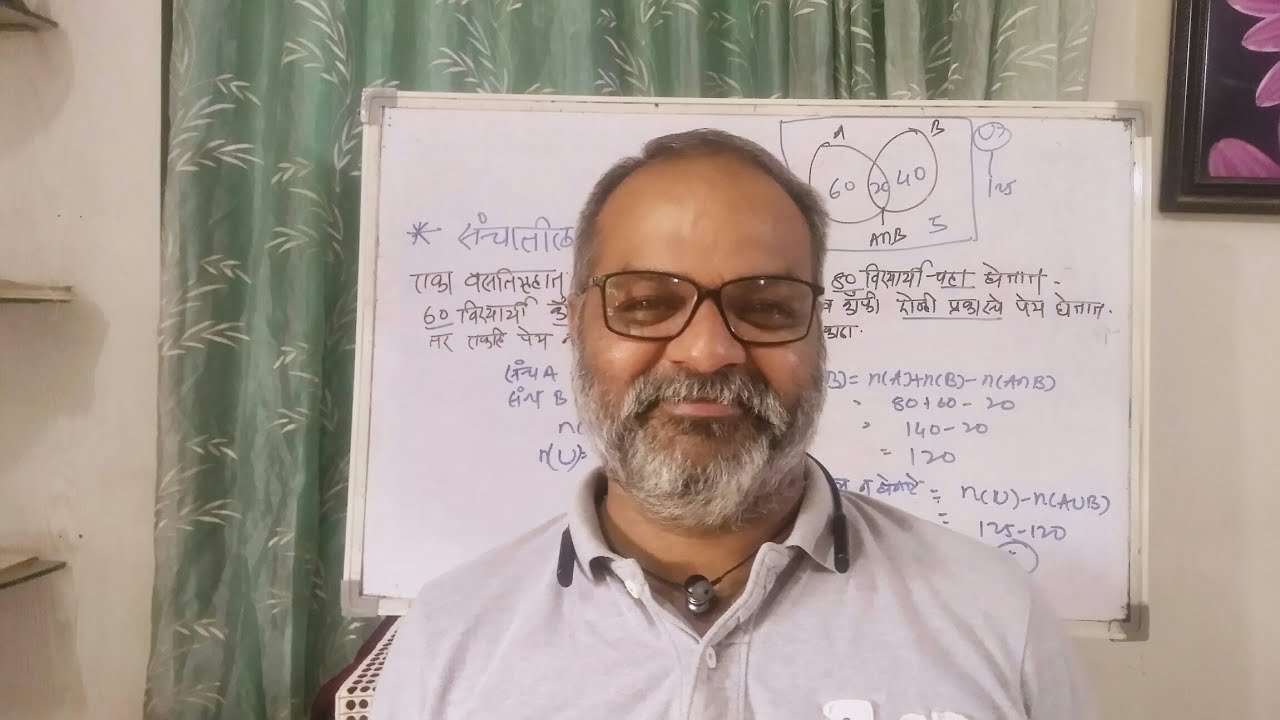संच ||इयत्ता 9 वी || संचातील घटकांची संख्या || D V JOSHI SIR || - YouTube