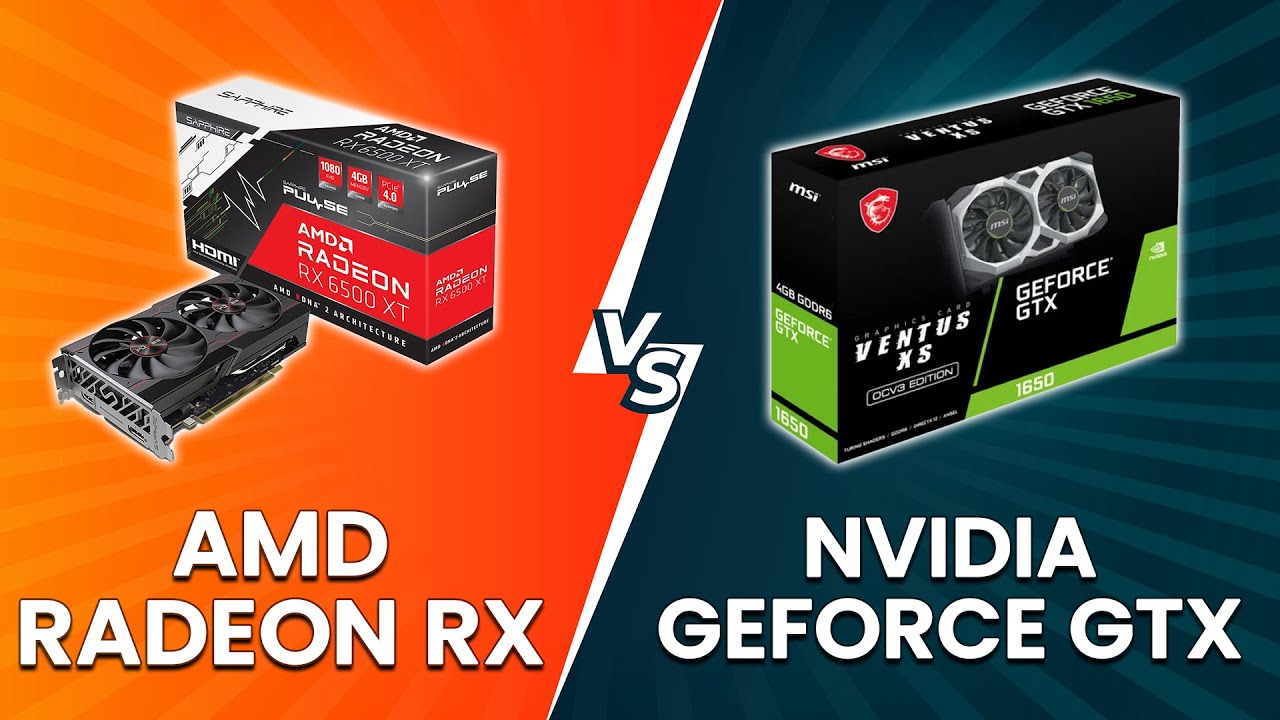 AMD Radeon RX vs NVIDIA GeForce GTX - Which Graphic Card Should You Get ...