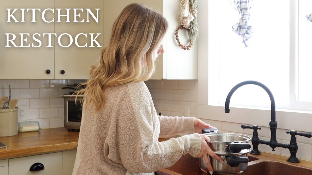 Restocking Our Kitchen For The Week - YouTube