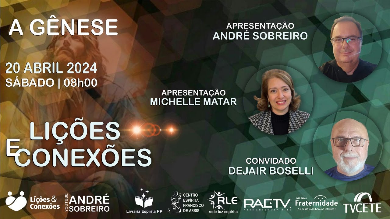 A GÊNESE com André Sobreiro/SP, Michelle Matar/SP e Dejair Boselli/SP ...
