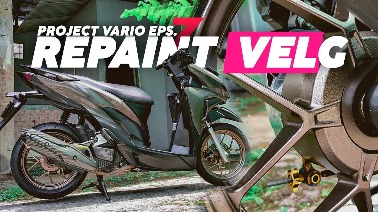 REPAINT VELG VARIO WARNA TITANIUM OZ RACING SAPPORO ULITIMATE | Project ...