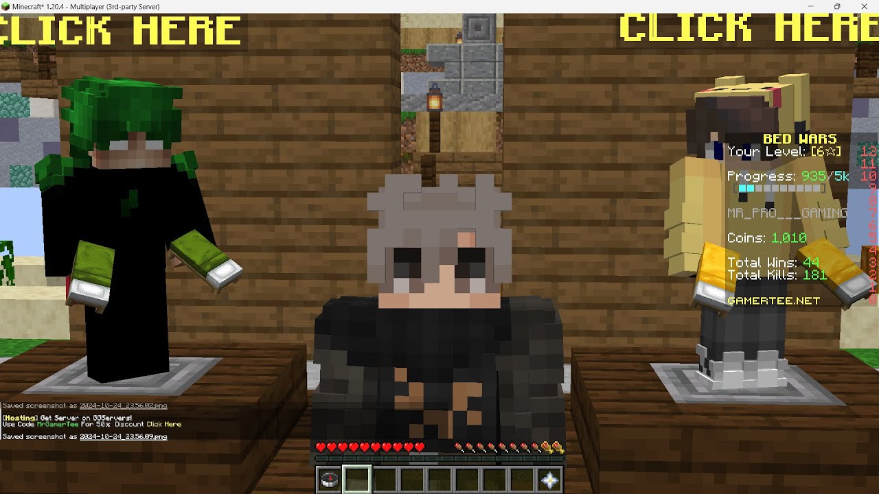 Bedwars but I can only use wooden sword Part 2 | Finally I won | MR PRO ...