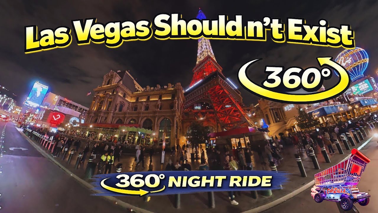 Las Vegas Shouldn’t Exist – A 360° Night Ride on Cartzilla - YouTube