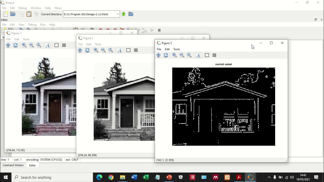 Deteksi Tepi Metode Sobel dan Prewitt - YouTube
