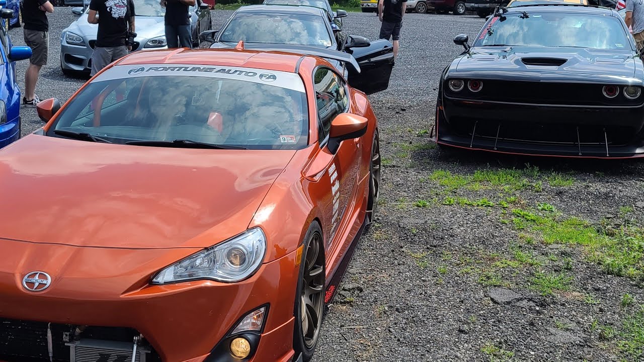 Widebody Challenger Scatpack POV Blue Ridge Road Rally Dashcam Footage ...