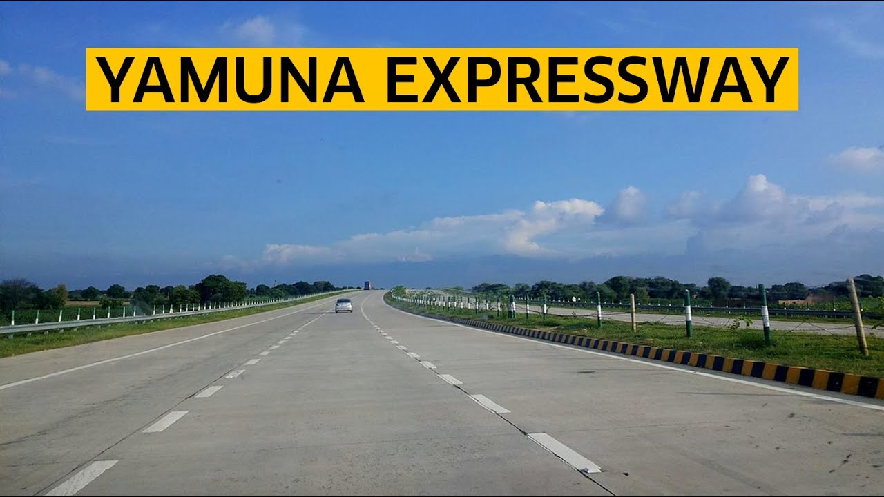 Yamuna Expressway is UP's Best Expressway - YouTube