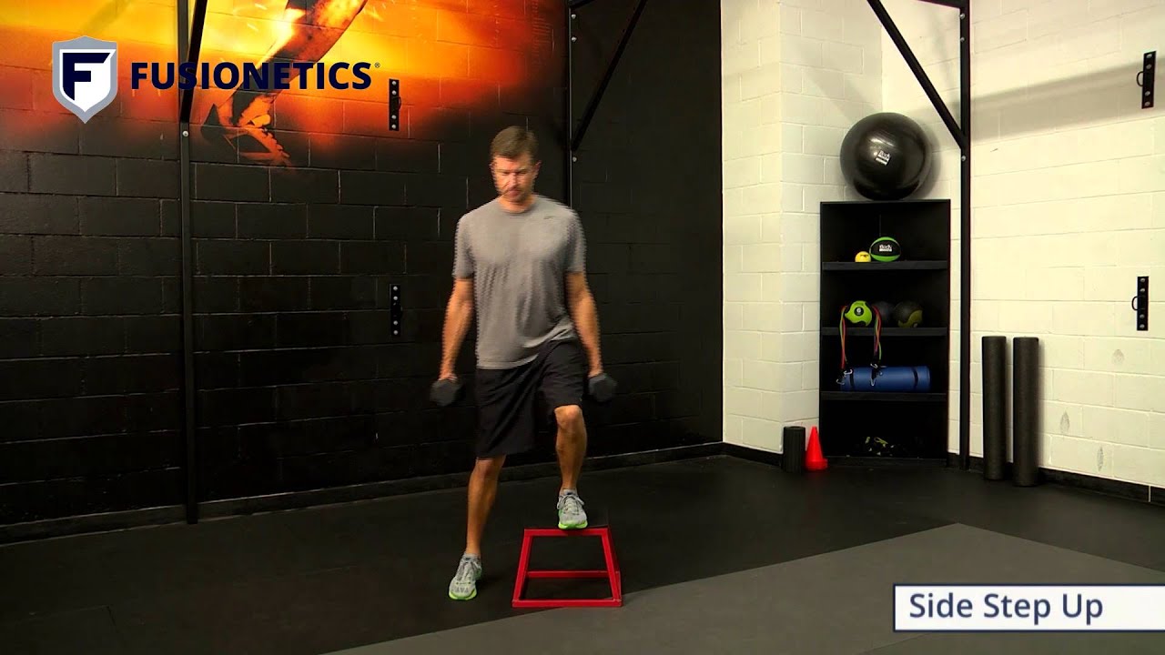 Side Step Ups - YouTube