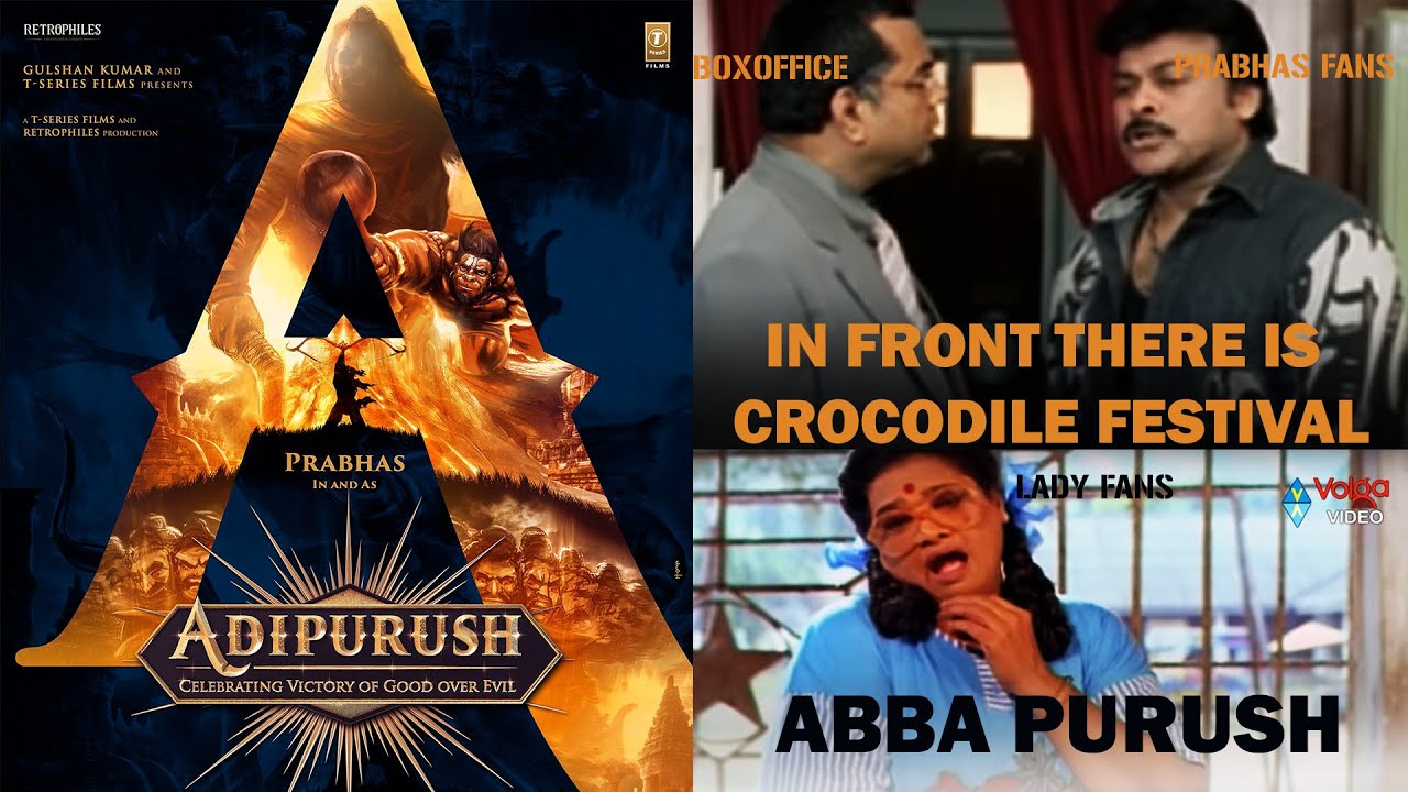 Adipurush Trailer Prabhas First Look Poster meme reactions | Unique ...