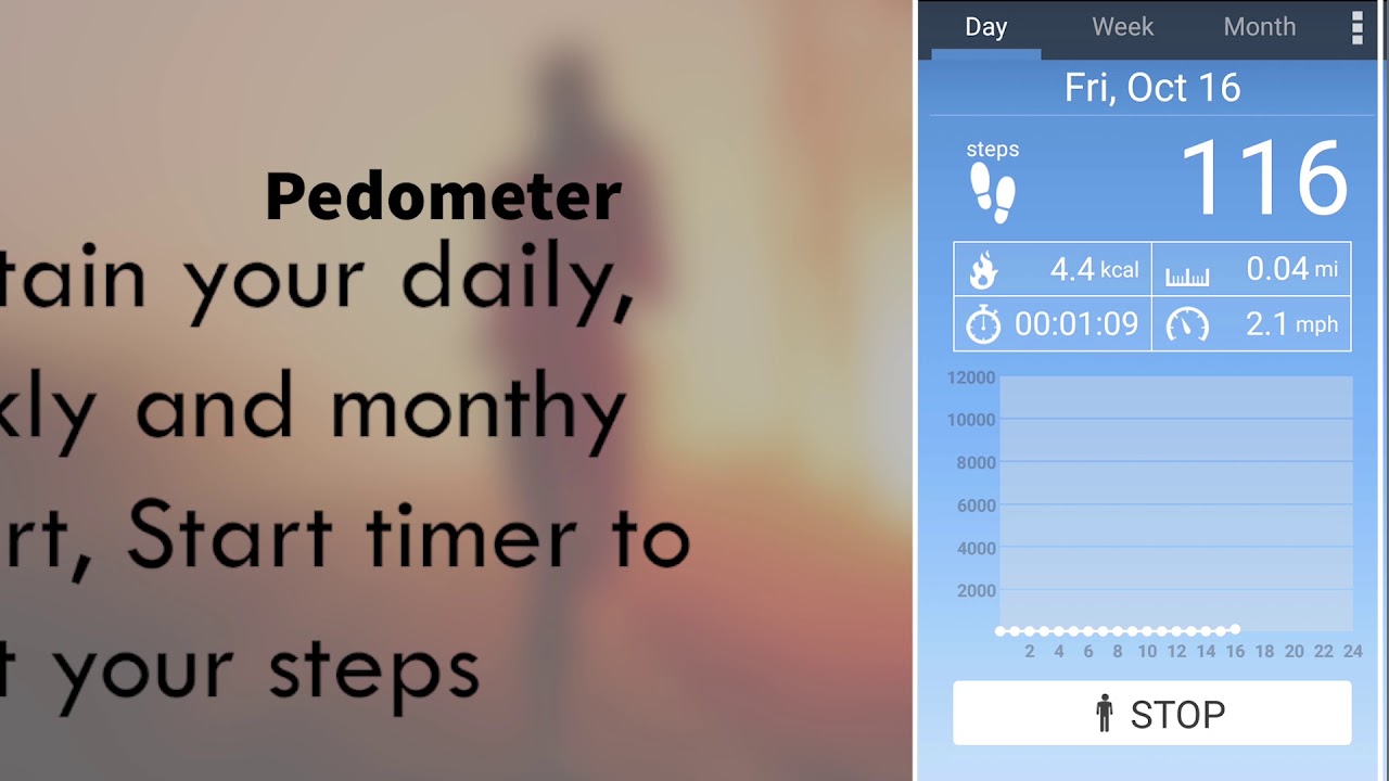 Step Counter Pedometer, Calories Burner - YouTube