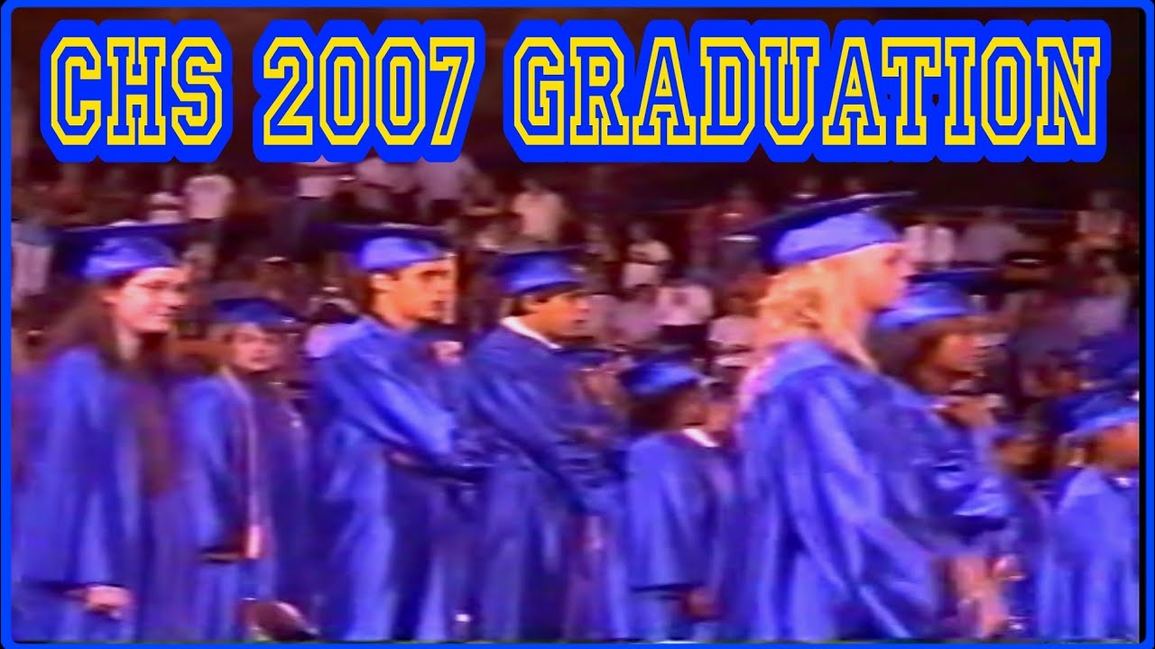 Chipley Florida High School Graduation Class of 2007 - YouTube