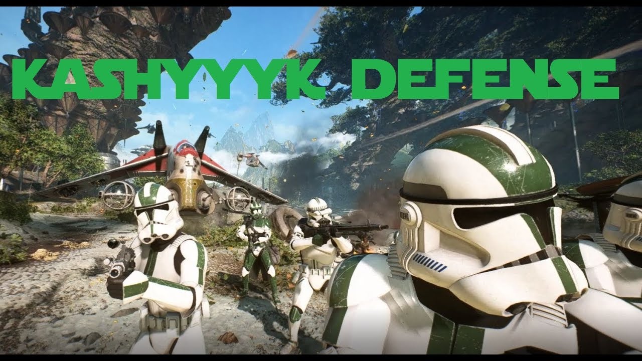 Star Wars: Battlefront 2 Early Access - Defense of Kashyyyk - YouTube