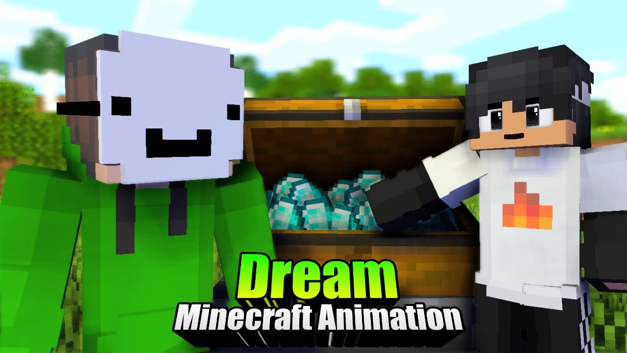 DREAM and SAPNAP ADVENTURE | TRESURE HUNT (Minecraft Animation) - YouTube