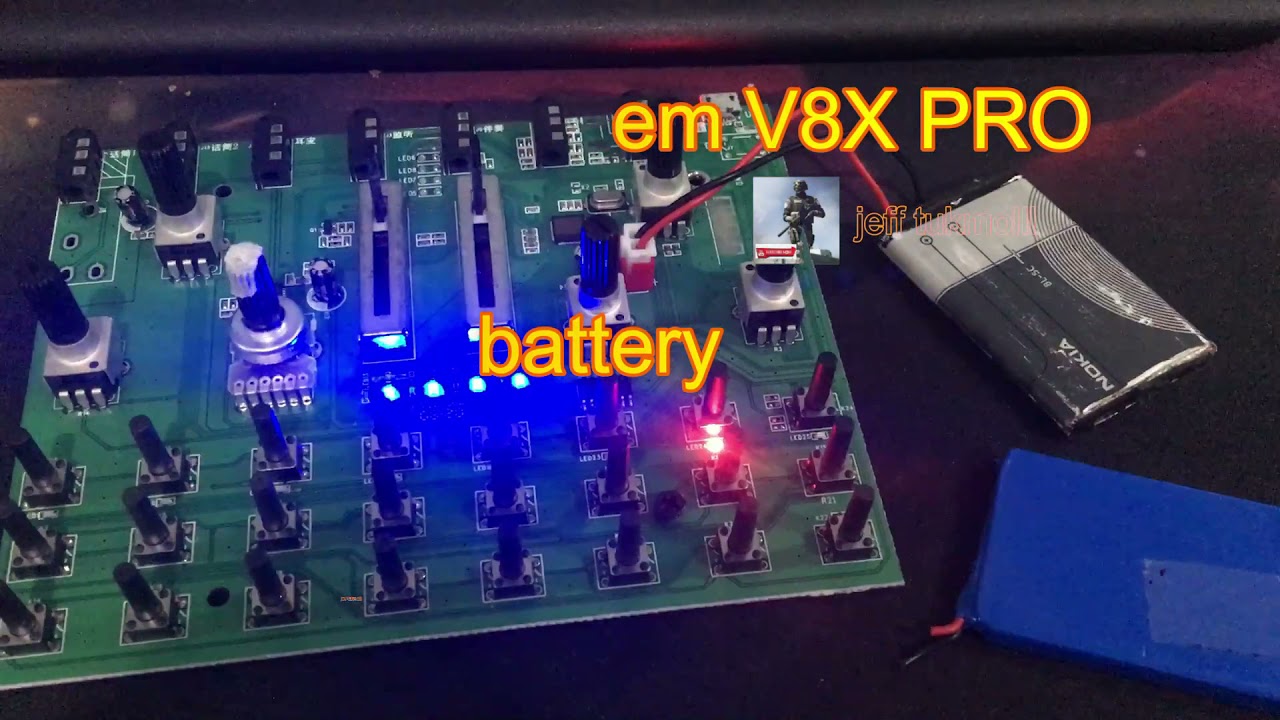 V8X Pro sound card common problem - YouTube