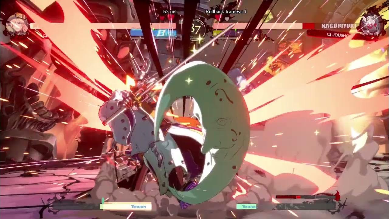 Jikh at GGST TNS 140 (Please buff Millia) - YouTube