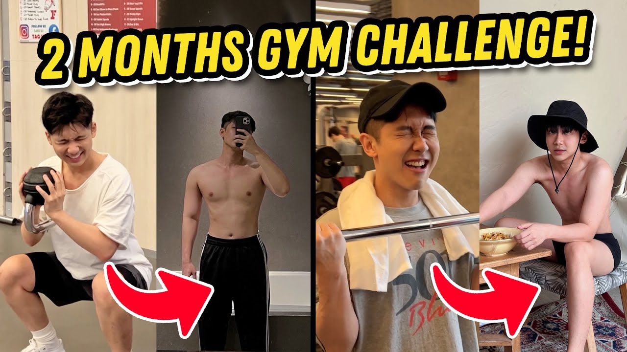 WE WENT TO THE GYM FOR 2 MONTHS!!! THIS IS WHAT HAPPENED… - YouTube