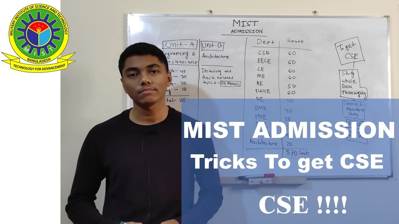 MIST Admission Preparation and MIST Study Cost || MIST Admission ...