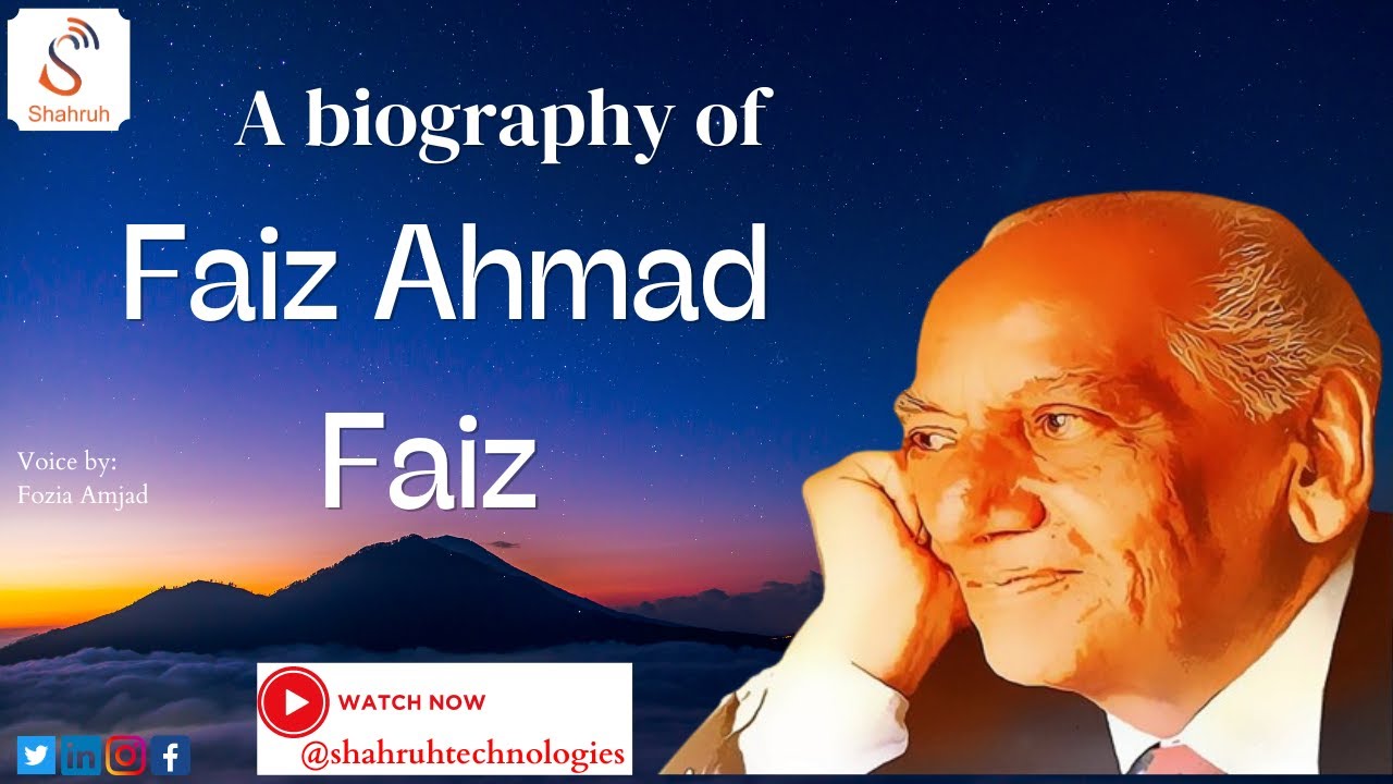Remembering Faiz Ahmad Faiz || A Biography by Shahruh Technologies || # ...