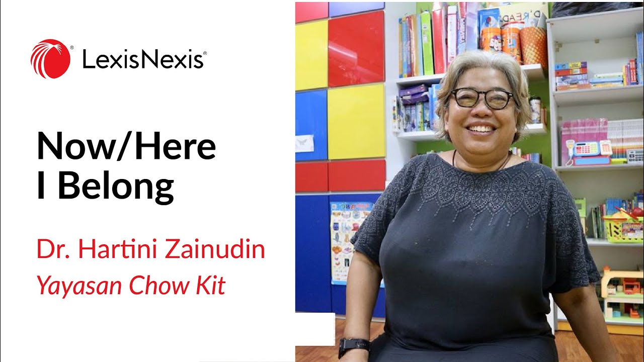 NOW/HERE I Belong: Dr. Hartini Zainudin, Yayasan Chow Kit - YouTube