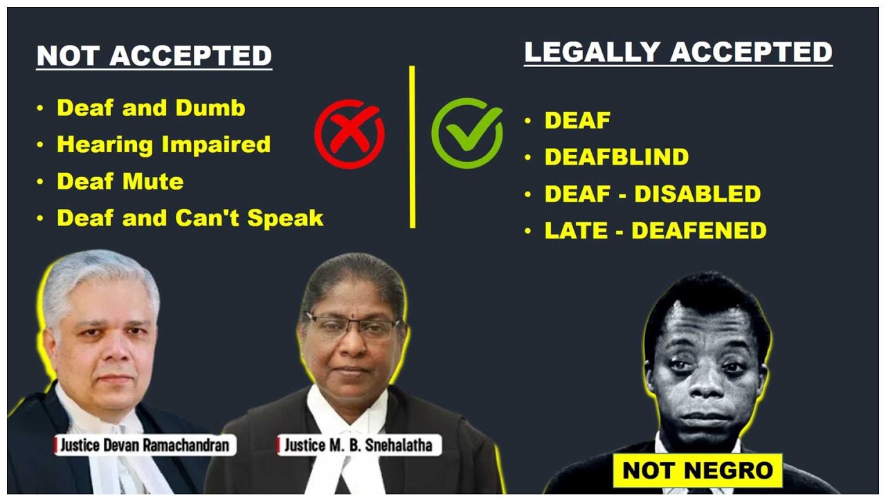 Kerala HC: Correct to use “Deaf” or “HH” and disagree to use “Deaf and ...