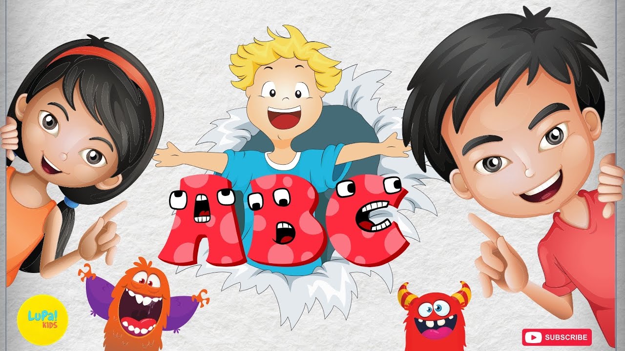 ABC Song and the Monsters | LuPa Kids Nursery Rhymes & Animal Songs ...