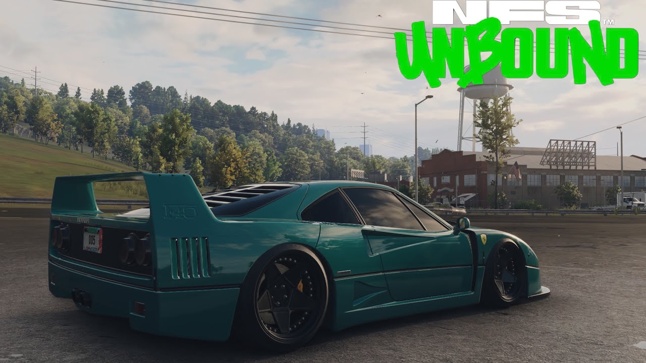 NFS Unbound - Ferrari F40 S+ - YouTube