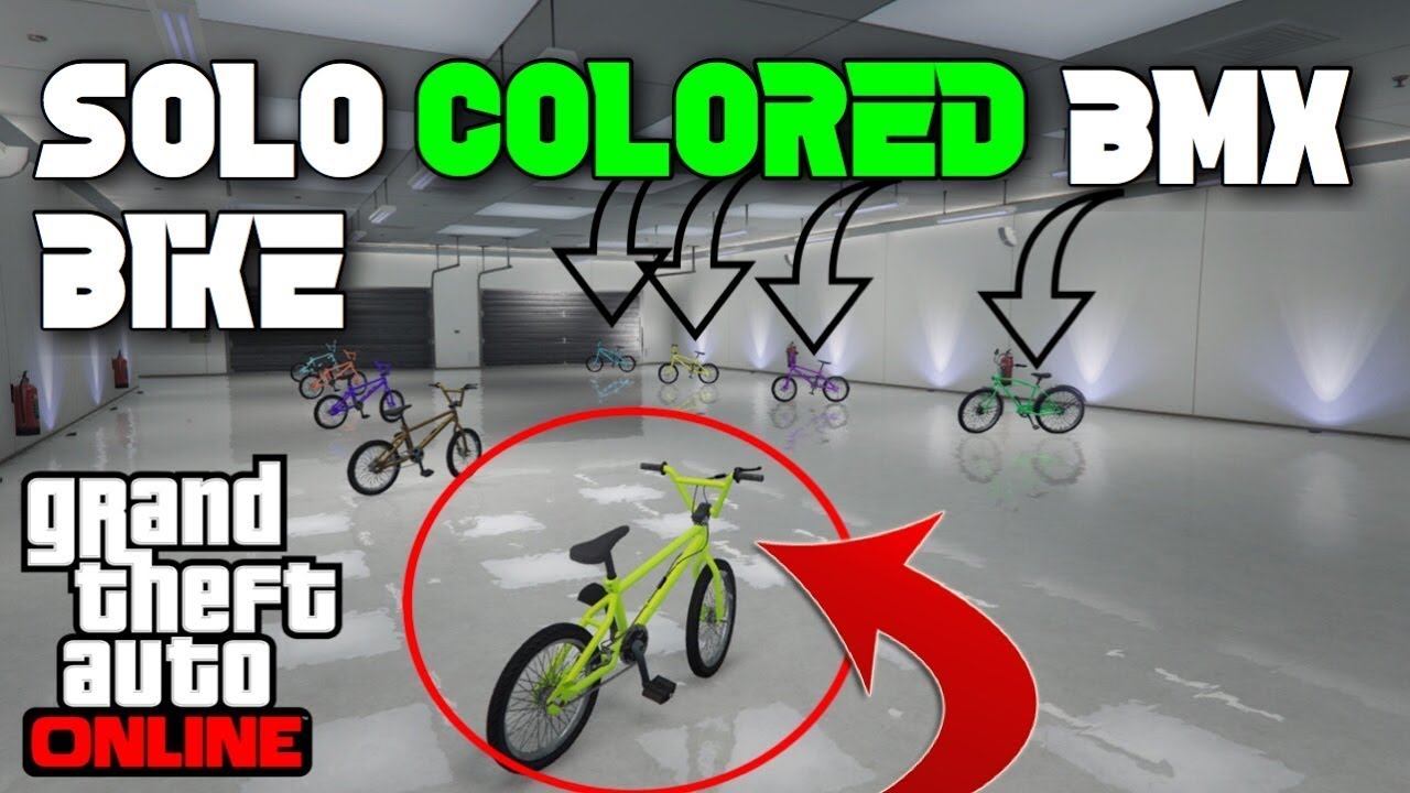 GTA 5 - *SENSATIONAL* MODDED BMX COLORS *EASY* (GTA Modded BMX) Patch 1 ...