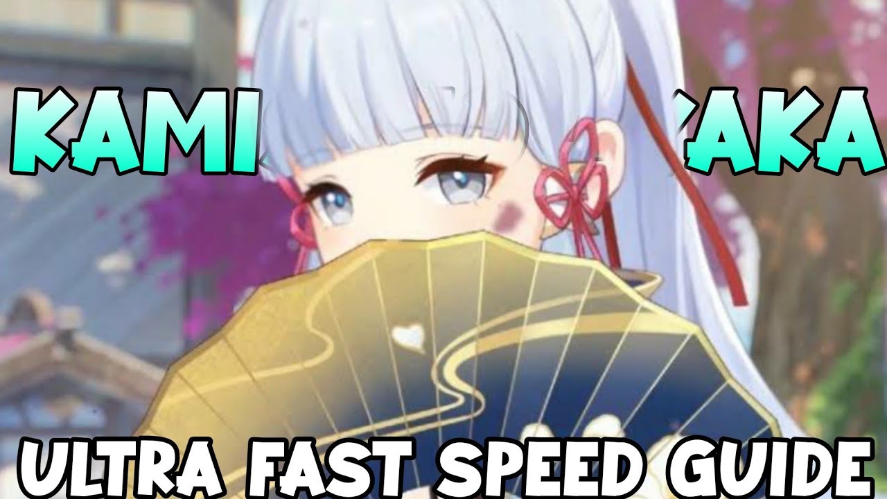 Kamisato Ayaka Ultra Fast Speed Guide | Genshin Impact (UFSG) #1 - YouTube