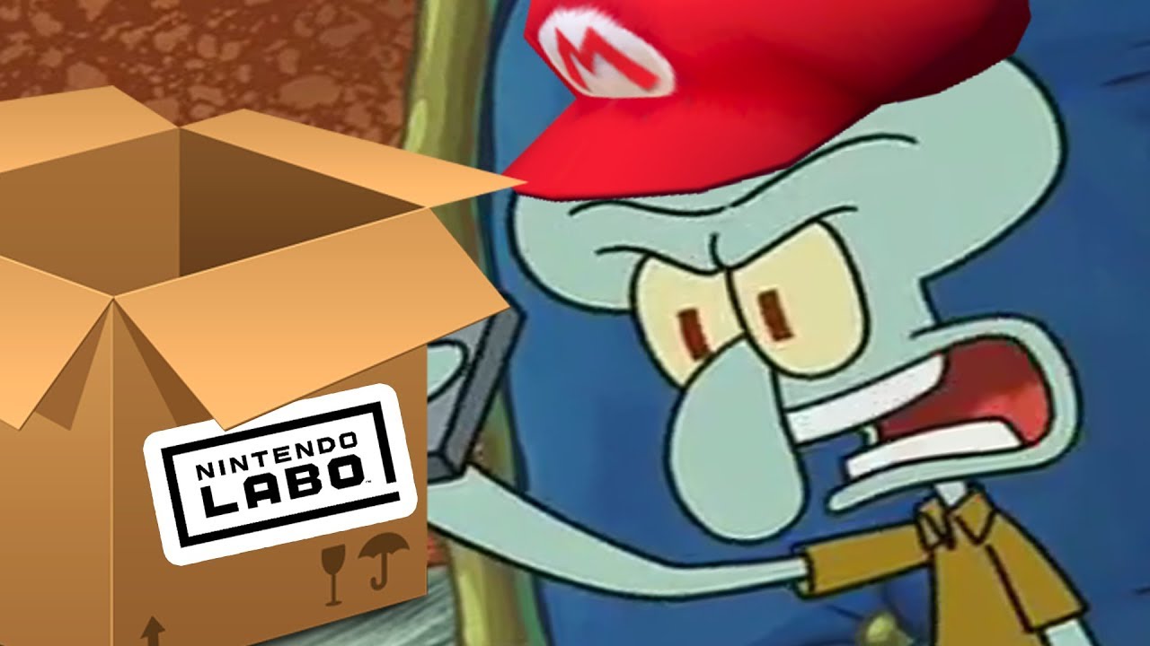Typical Nintendo Fans' reaction to Nintendo Labo - YouTube