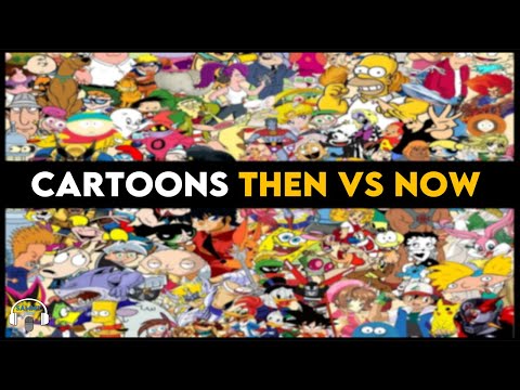 Cartoons Then vs Now || Missing old cartoons || Sammy Yaar - YouTube